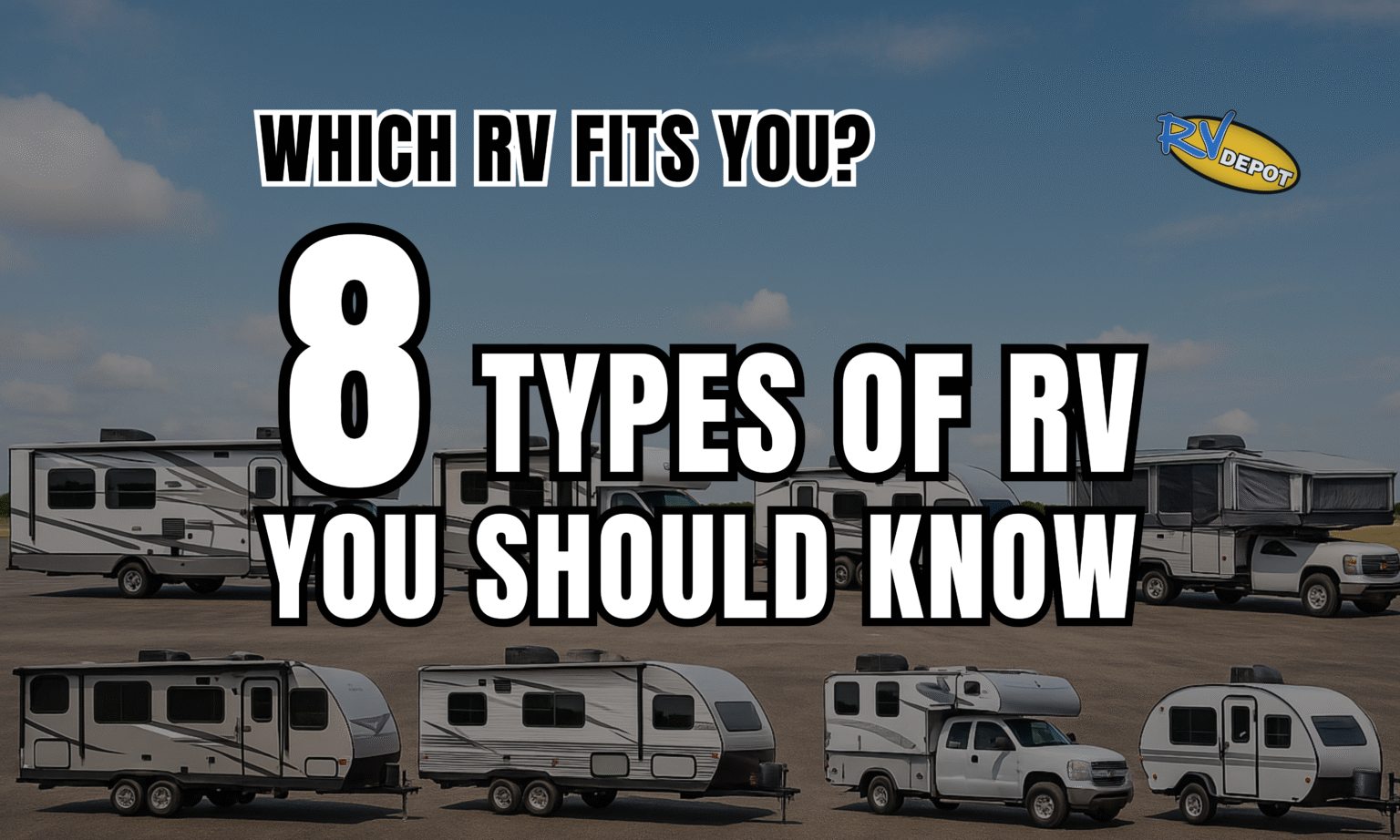 Which RV Fits You? 8 Types Of RVs You Should Know