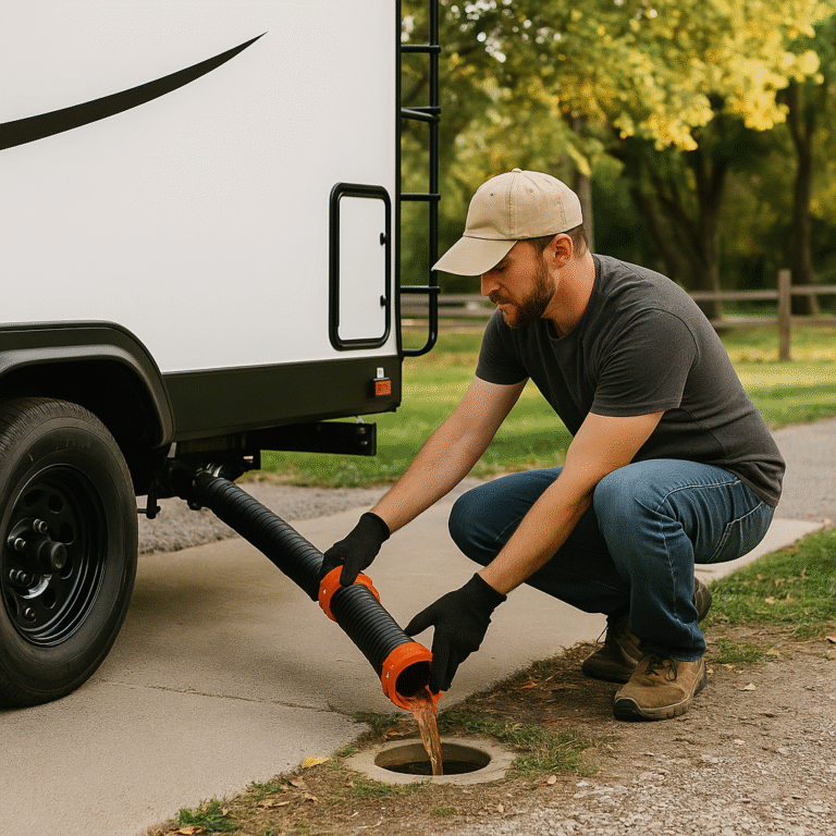 RV Gray Tank Not Draining: 5 Simple Solutions