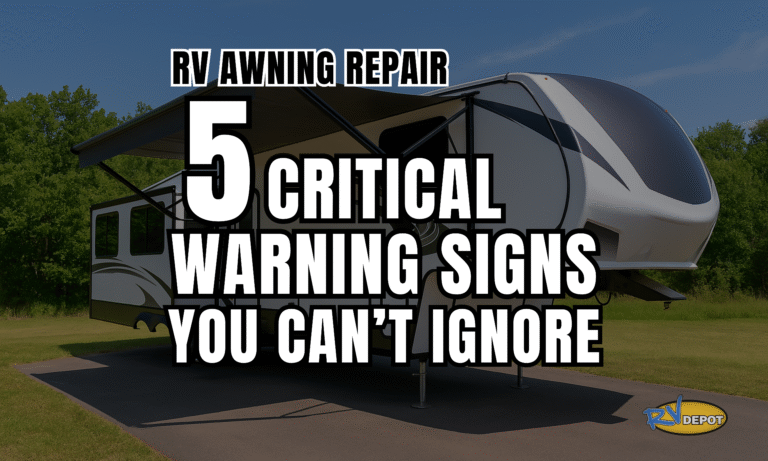 RV Awning Repair: 5 Critical Warning Signs You Can't Ignore