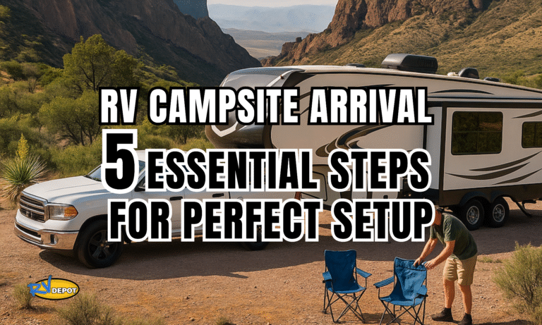 RV Campsite Arrival: 5 Essential Steps For Perfect Setup