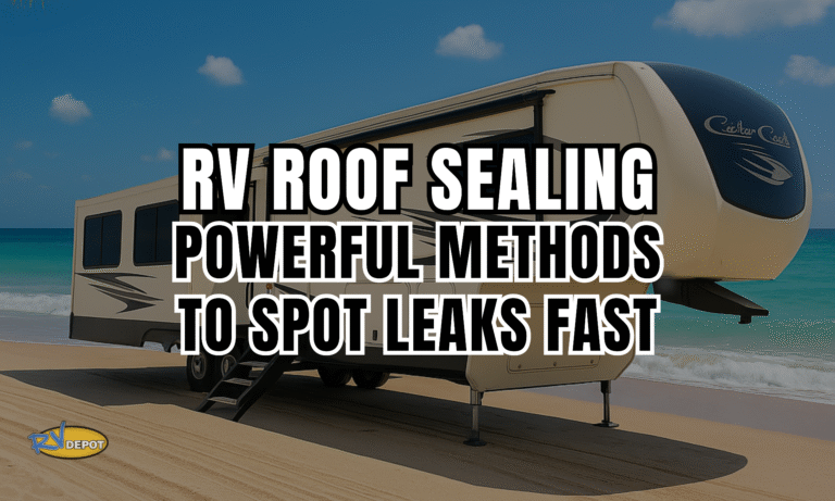 RV Roof Sealing: 2 Powerful Methods To Stop Leaks Fast